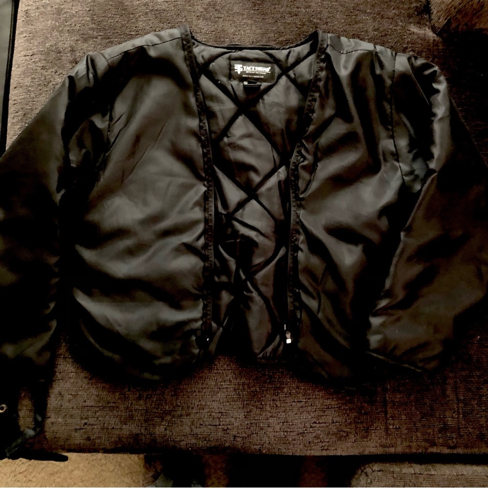 Tact Squad Men’s Bomber Jacket With Zip Out Liner - Gem